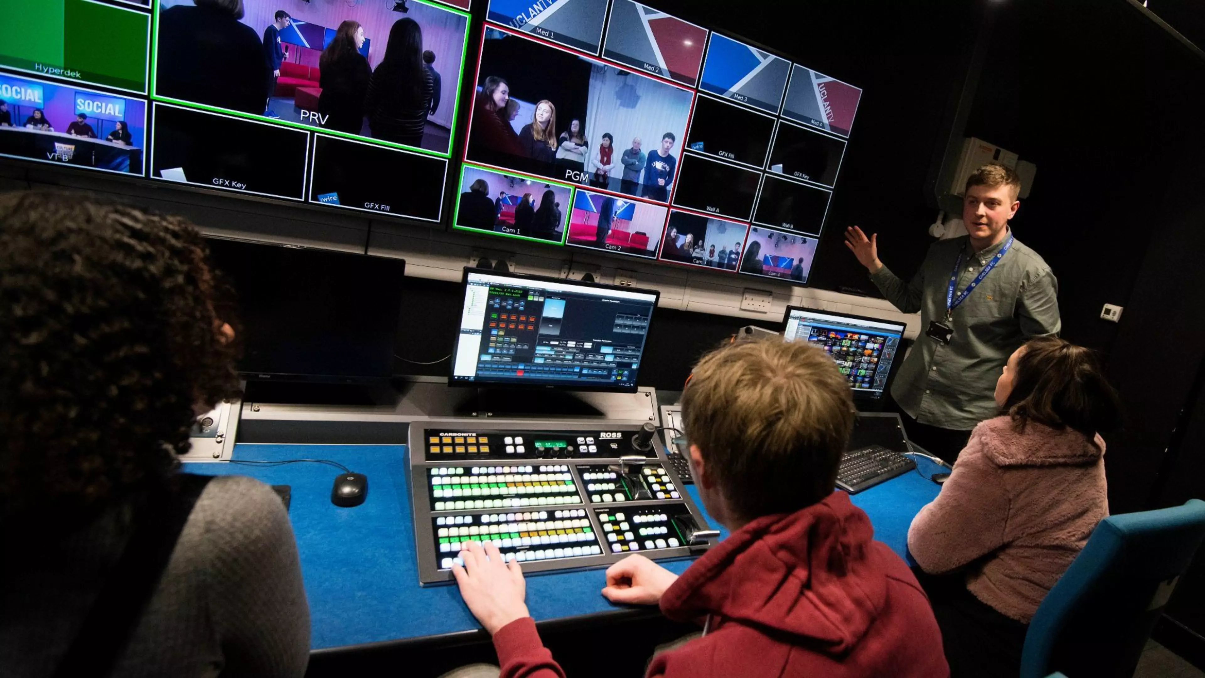 Video Editing Suites and Foley Studio (Media Factory)