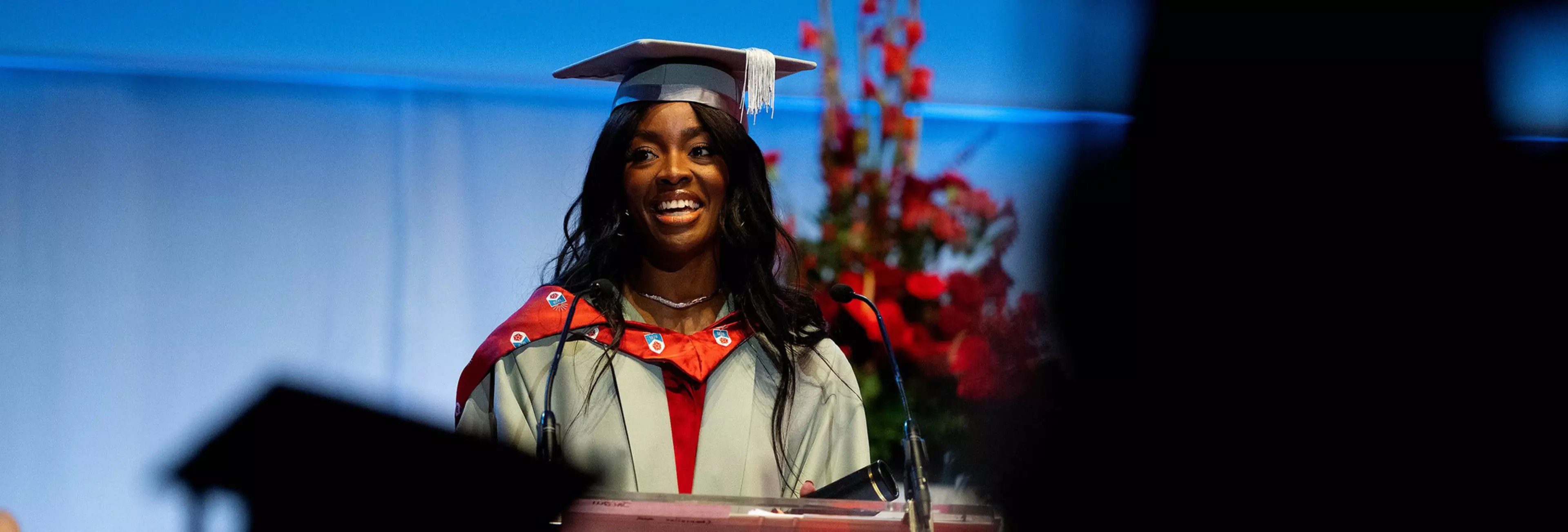 AJ brings graduation glitz